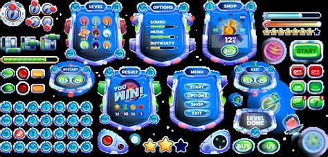 🌔 Space Game Ui Landing Page By Econev On Behance