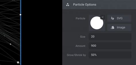 Slider Revolution Manual Customizing Particle Waves