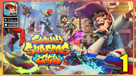 Subway Surfers City Gameplay Walkthrough Android Ios Part 1 Youtube