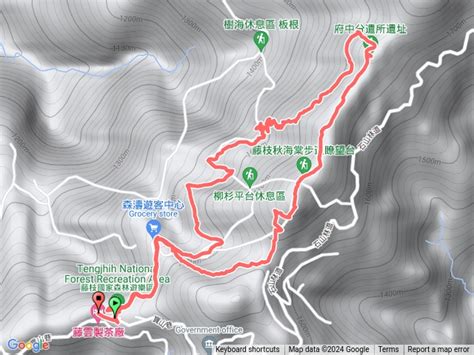 MJ走藤枝國家森林遊樂區步道 健行筆記