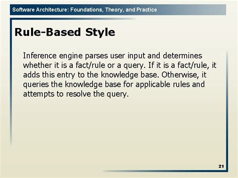 Architectural Styles Software Architecture Lecture Copyright Richard