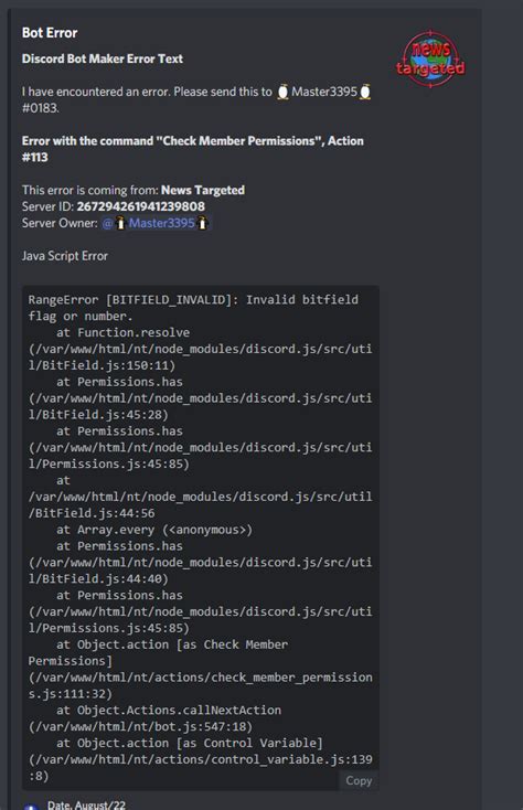 Check Member Permissions · Issue 561 · Dbm Networkmods · Github