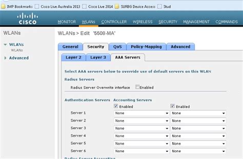 Central Web Authentication On Converged Access And Unified Access Wlcs Configuration Example Cisco
