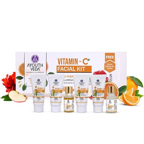 Vitamin C Facial Kit For Skin Brightening Best Facial Kit Women