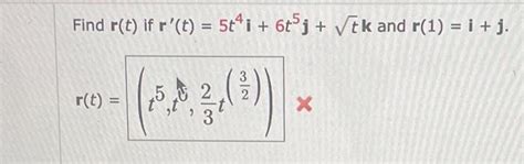 Solved Find R T If R T T I T J Tk And R I J Chegg Com