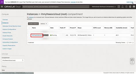 Acessar E Gerenciar Uma Instância De Computação Do Linux Usando O Oracle Cloud Infrastructure