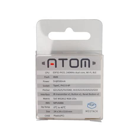 m5stack atom lite esp32 iot dev kit kaufen bei berrybase