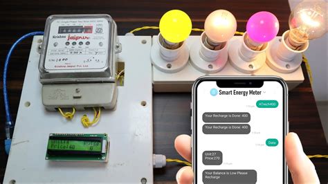GSM Based Prepaid Electricity Energy Meter Using Arduino With Automatic