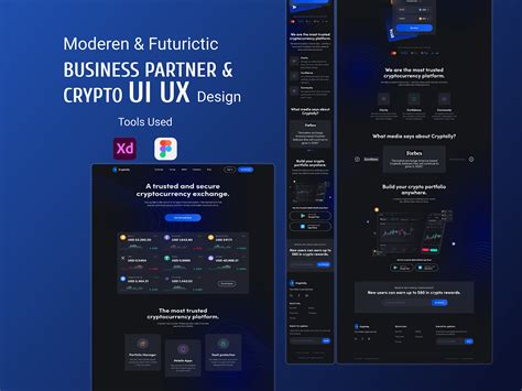Crypto Currency Responsive Ui Ux Design Behance