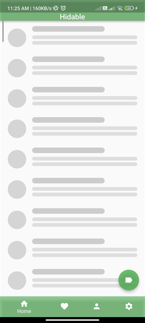 How To Implementing Hidable Widget In Flutter Flutterone