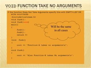 User Defined Functions PPT