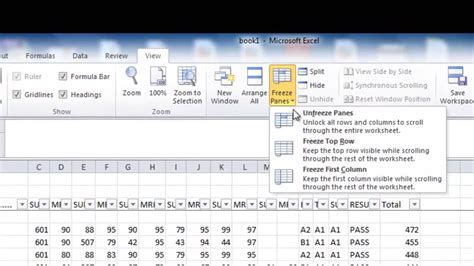 how to freeze both columns and rows in excel within 2 minutes youtube