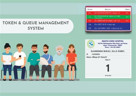 token display and queue management system logic research labs