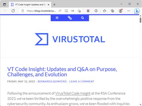 生成aiがウイルススキャンサービス「virustotal」にも ～マルウェアを自然言語で説明 窓の杜