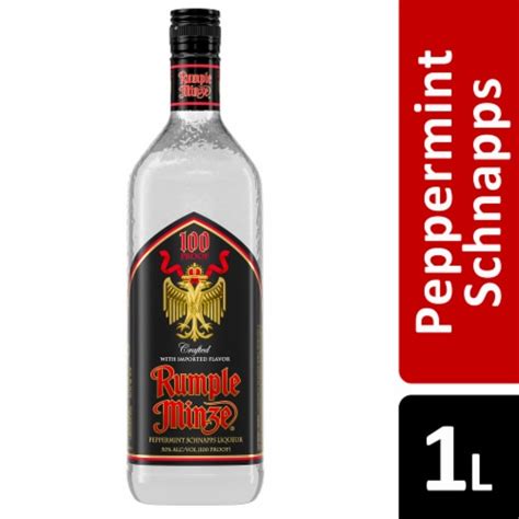 Rumple Minze Schnappsaquavit Peppermint Schnapps 1000 L Smiths