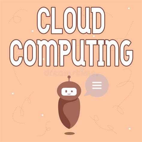 Conceptual Caption Cloud Computing Conceptual Photo Use A Network Of Remote Servers Hosted On