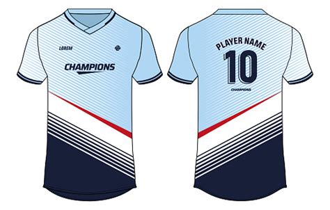 스포츠 티셔츠 저지 디자인 플랫 스케치 일러스트레이션 추상 스트라이프 V 넥 풋볼 저지 컨셉 축구 크리켓 배구 럭비 테니스