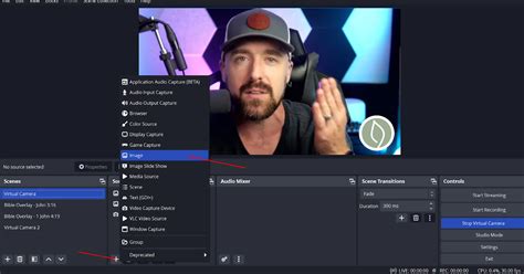 How To Use The OBS Virtual Camera With Altar Live