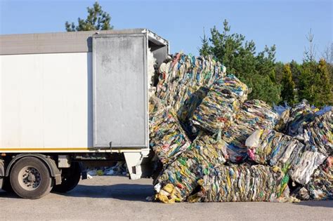 Premium Photo Delivery Of Pressed Polyethylene Cubes For Processing