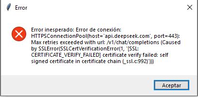 Solución al error SSLError SSLCertVerificationError Python Proyecto A