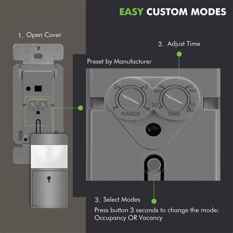 Pir Passive Infrared Motion Sensor Switch Ambient Light Level Detector No