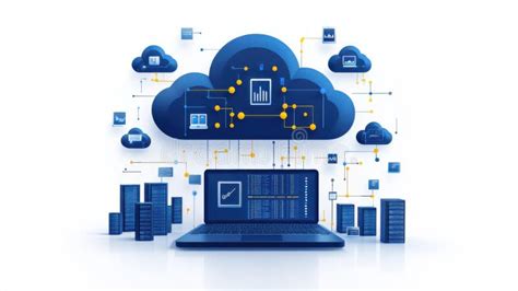 Cloud Computing Infrastructure Stock Illustration Illustration Of