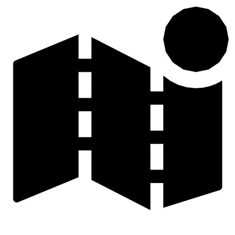 Map Badged Vector Svg Icon Svg Repo
