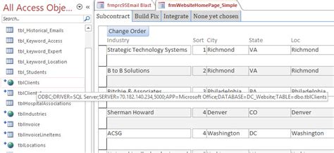 Access Driven Web Sites Data Control Llc