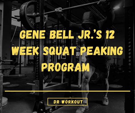 Ed Coan 12 Week Peaking Program With Spreadsheet Dr Workout