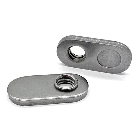 1 4 20 Single Tab Spot Weld Nuts W Target