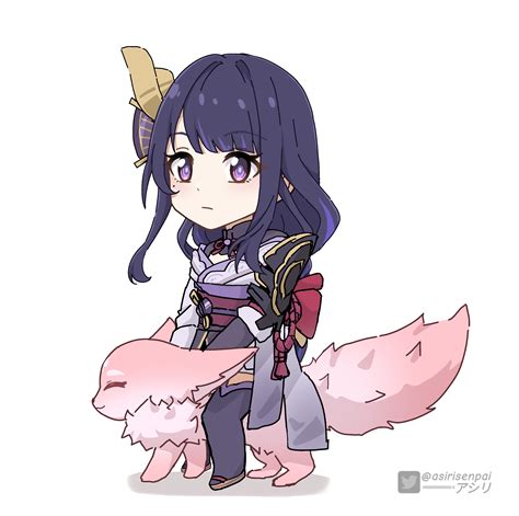 Raiden Shogun Yae Miko And Yae Miko Genshin Impact Drawn By Asiri Senpai Danbooru