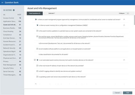 SAQ Enables Users To Pick And Choose Questions For Custom Templates Qualys Security Blog