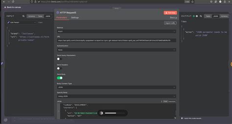 Issue With Request Node Node Nameall 0 Jsonvar Still Results In Invalid Json