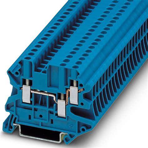 Phoenix Contact UT 2 5 TWIN BU Feed Through Terminal Block EXPONENT CONTROLS AND