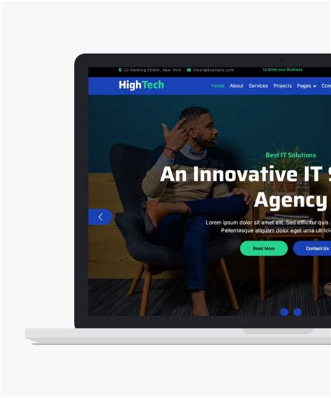 Digital Agency Website Templates Free Printables