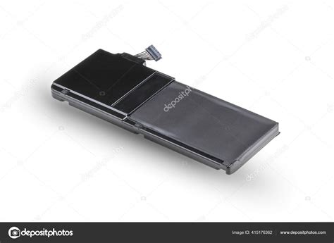 Laptop Battery Pluggable Connector Isolated White Background Stock Photo Mimacz