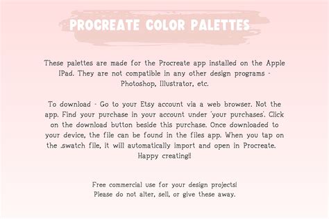 Procreate Color Palette Western Boho Color Palette For Procreate Wild West Procreate Colors