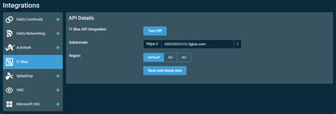 It Glue Integration It Glue Integration