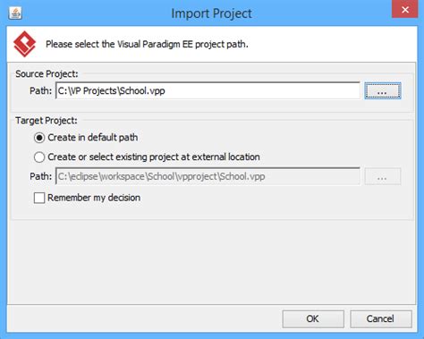How To Create A Uml Project In Eclipse Visual Paradigm