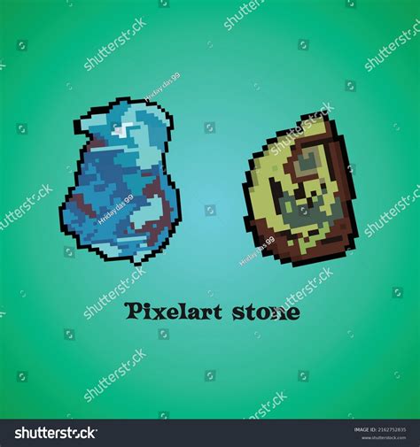 8 Bit Pixel Ruby Gemstones Diamond Stock Vector Royalty Free 2162752835 Shutterstock