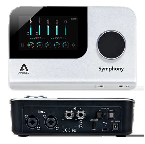 Apogee Symphony Desktop Interface De Audio 10x14 Jammin Pro