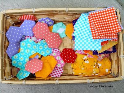 Loose Threads Hexagon Sewing Tutorial