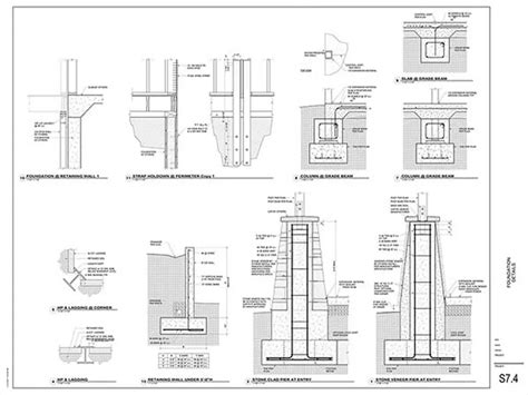 Sheets Of Revit FOUNDATION DETAILS Including General Specifications Upwork