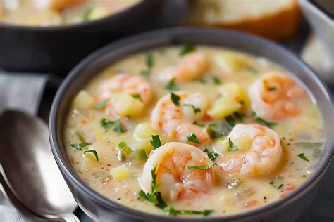 Shrimp Chowder Quick Homemade Recipes