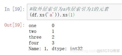 Python的dataframe切片大全（包含多重索引）51cto博客python的dataframe是什么