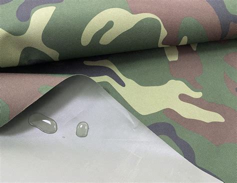 Polyester 600d Camouflage Oxford Anti Infrared Fabric