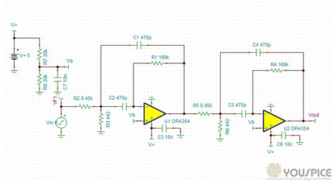 Ultrasonic Sensor Receiver Youspice
