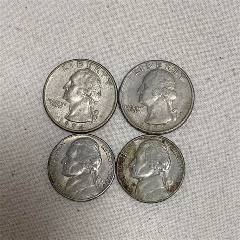 외국동전 미국동전 동전수집 골동품 쿼터달러 5 센트 헬로마켓