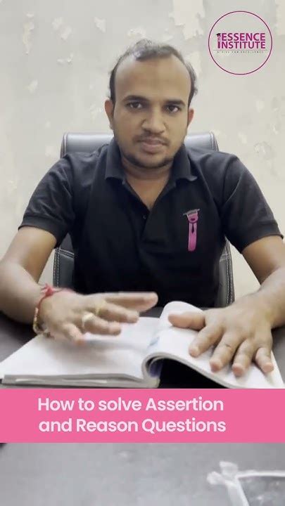 How To Solve Assertion And Reason Questions L Tips And Tricks Ytshorts Motivationalreels