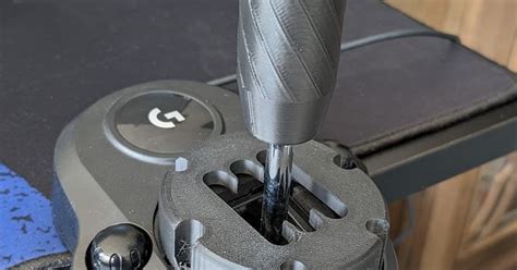 Logitech G Shifter Gated Manual And Shift Knob By Manifold D Download Free Stl Model